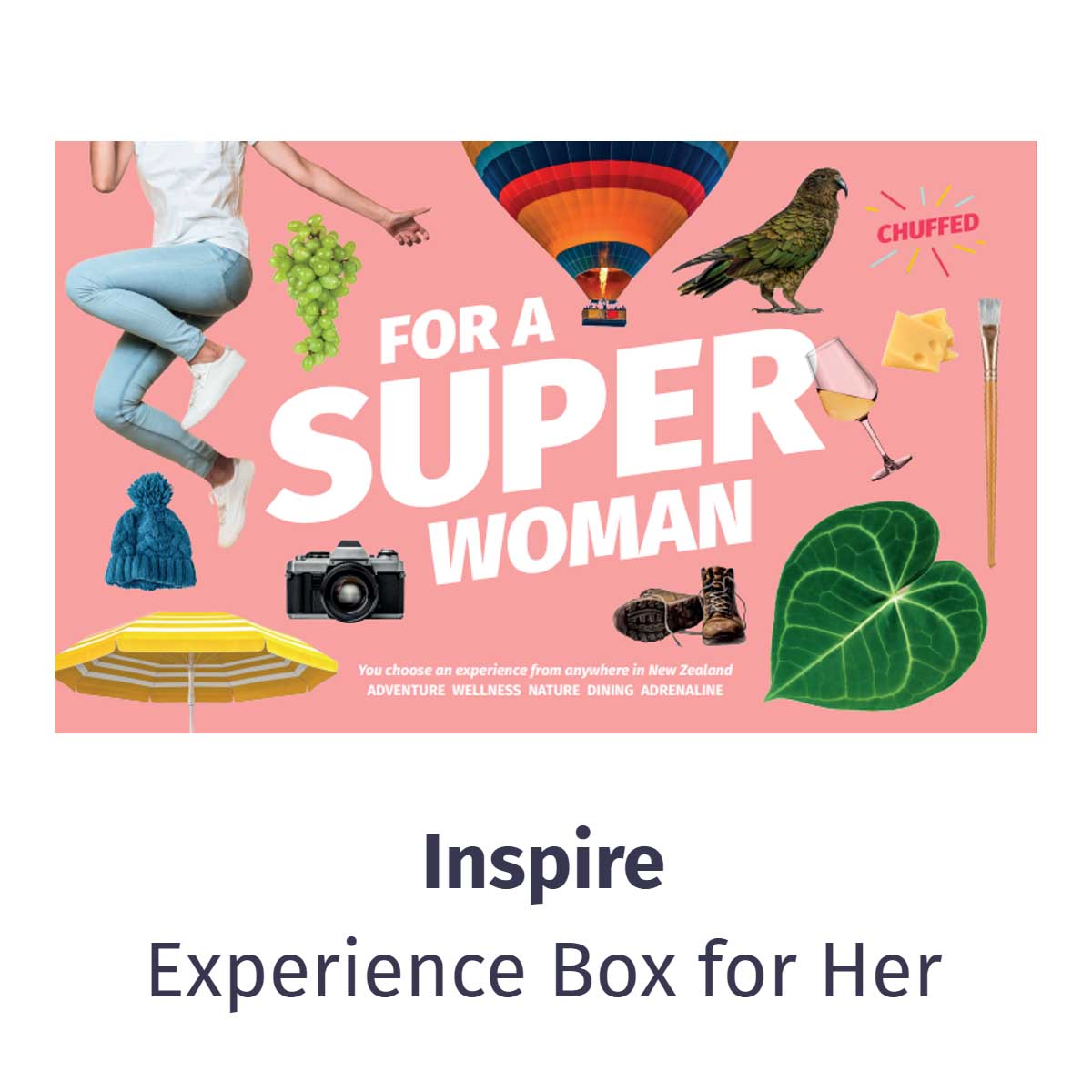 Inspire Experience Box for Her - Chuffed Gifts